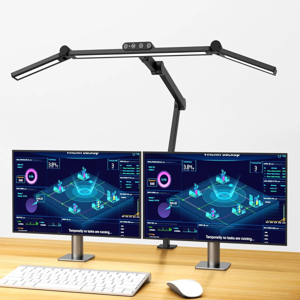 led Desk Lamp with Clamp, 24W Ultra Bright Architect LED Table Lamp for ...